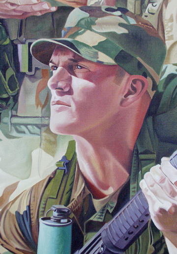 Mural Detail, Britt Taylor Collins